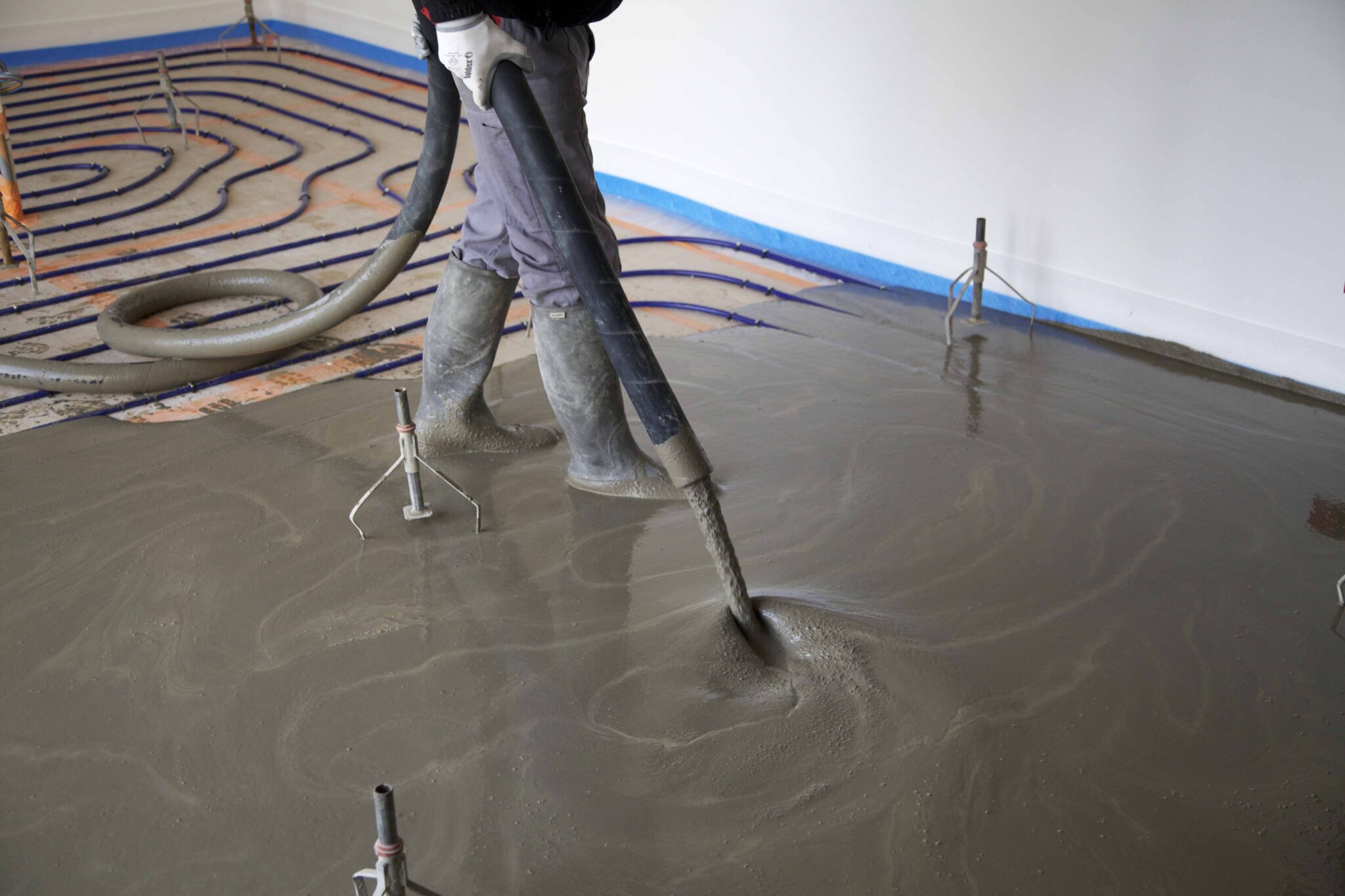 Solutions chapes fluides ciment Cemexa | Chryso France